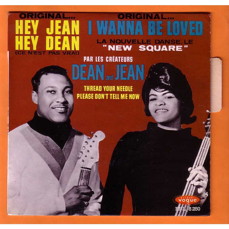 Dean and Jean “Hey Dean, Hey Jean” (Rust 5075, Pop #32, 1964) – DJ ...
